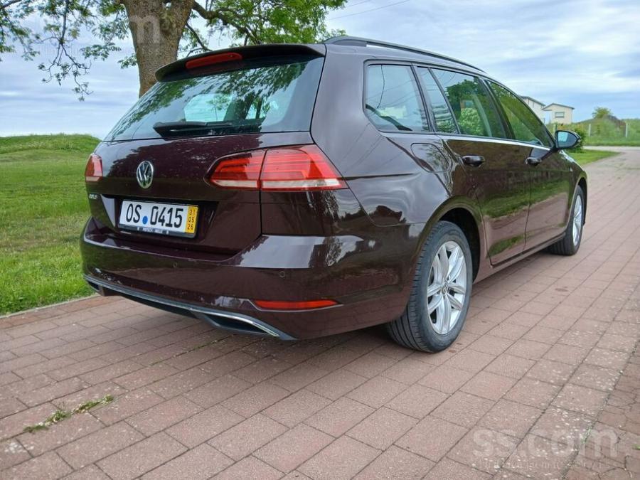 Sarkans Volkswagen Golf 2017 Saldus, ar dzinēja tilpumu 2.00 L un nobraukumu 240 tūkst. km par 9900 €, foto 9 vietnē AUTOMOTO.COM.LV