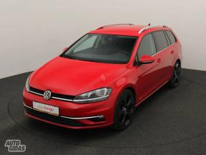 Red Volkswagen Golf 2017 in Vilnius, with an engine capacity of 1.50 L and mileage of 156 thousand km for 9299 €, photo  on AUTOMOTO.COM.LV
