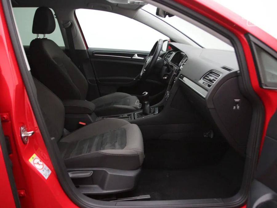 Sarkans Volkswagen Golf 2017 Viļņa, ar dzinēja tilpumu 1.50 L un nobraukumu 156 tūkst. km par 9299 €, foto 15 vietnē AUTOMOTO.COM.LV