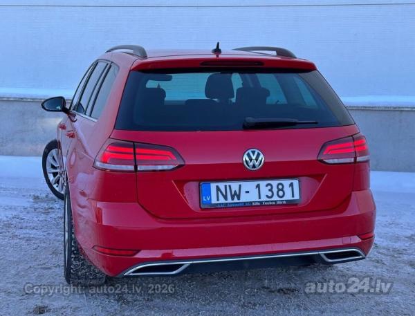 Sarkans Volkswagen Golf 2018 Valga, ar dzinēja tilpumu 2.00 L un nobraukumu 290 tūkst. km par 10950 €, foto 7 vietnē AUTOMOTO.COM.LV