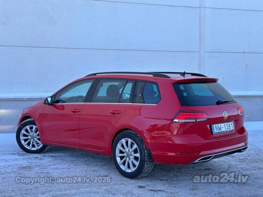 Sarkans Volkswagen Golf 2018 Valga, ar dzinēja tilpumu 2.00 L un nobraukumu 290 tūkst. km par 10950 €, foto 9 vietnē AUTOMOTO.COM.LV