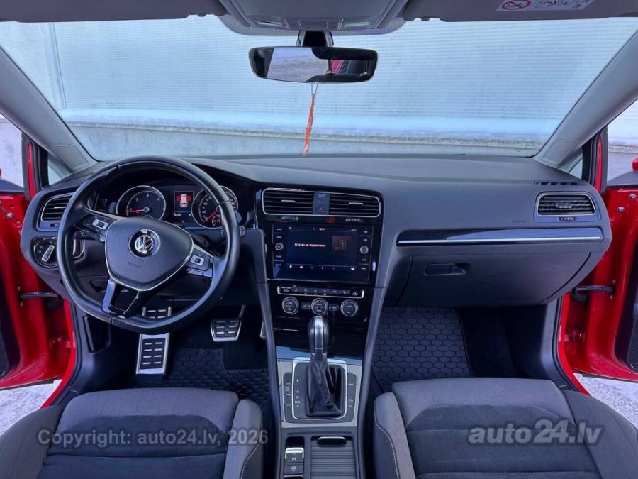 Sarkans Volkswagen Golf 2018 Valga, ar dzinēja tilpumu 2.00 L un nobraukumu 290 tūkst. km par 10950 €, foto 21 vietnē AUTOMOTO.COM.LV