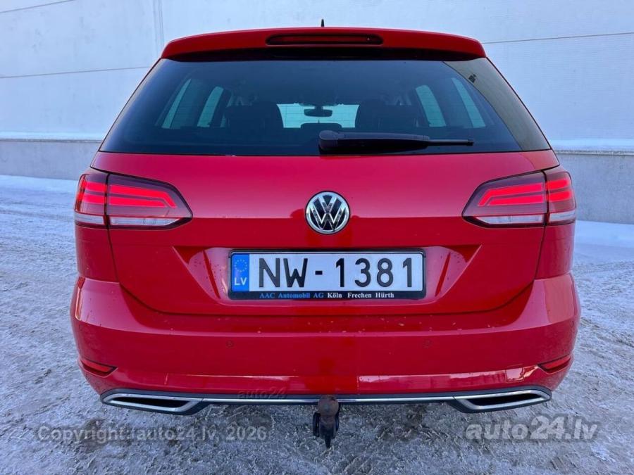 Sarkans Volkswagen Golf 2018 Valga, ar dzinēja tilpumu 2.00 L un nobraukumu 290 tūkst. km par 10950 €, foto 23 vietnē AUTOMOTO.COM.LV