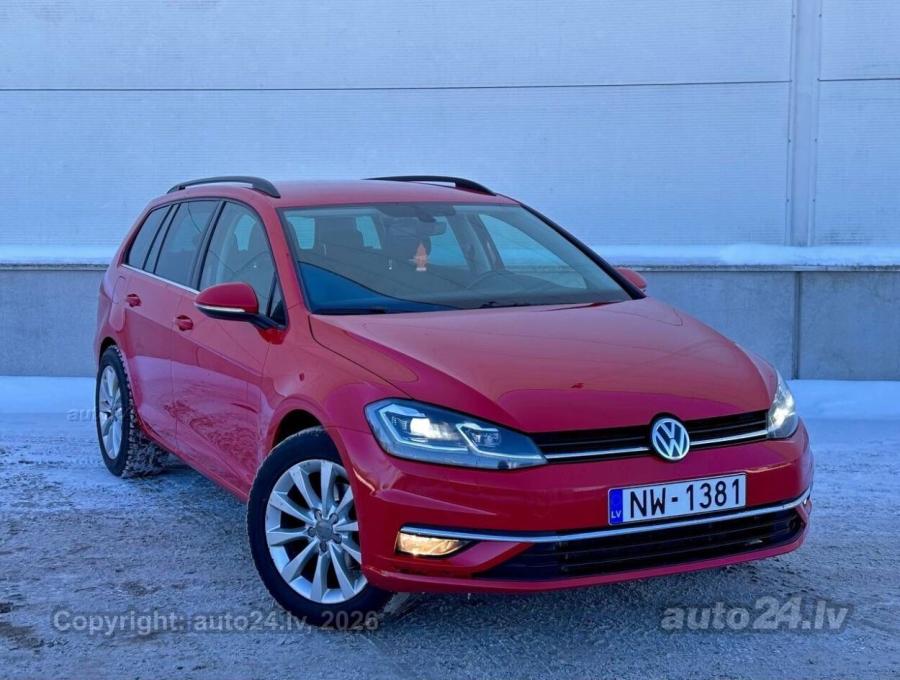 Red Volkswagen Golf 2018 in Valga, with an engine capacity of 2.00 L and mileage of 290 thousand km for 10950 €, photo 2 on AUTOMOTO.COM.LV