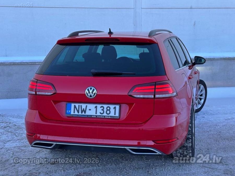 Red Volkswagen Golf 2018 in Valga, with an engine capacity of 2.00 L and mileage of 290 thousand km for 10950 €, photo 10 on AUTOMOTO.COM.LV