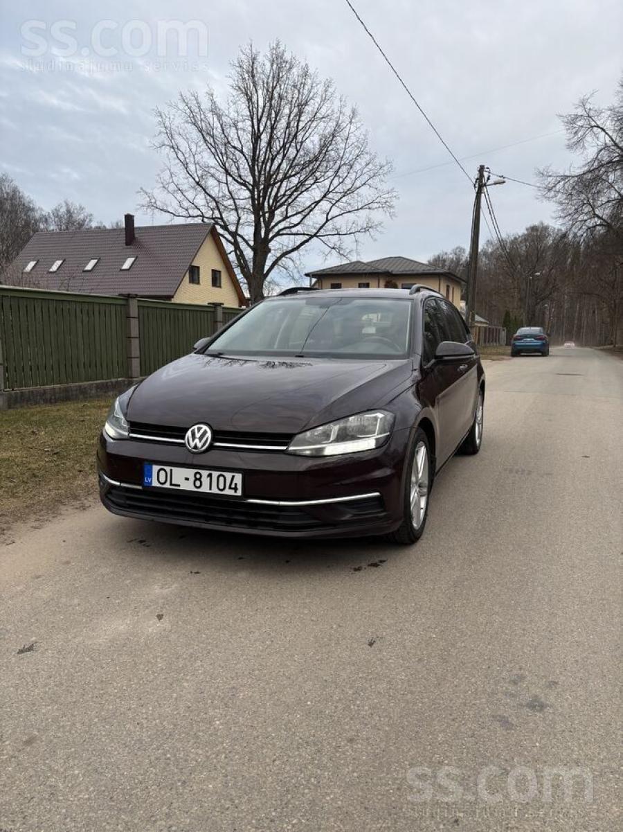 Sarkans Volkswagen Golf 2018 Rīga, ar dzinēja tilpumu 1.60 L un nobraukumu 267 tūkst. km par 6800 €, foto 1 vietnē AUTOMOTO.COM.LV