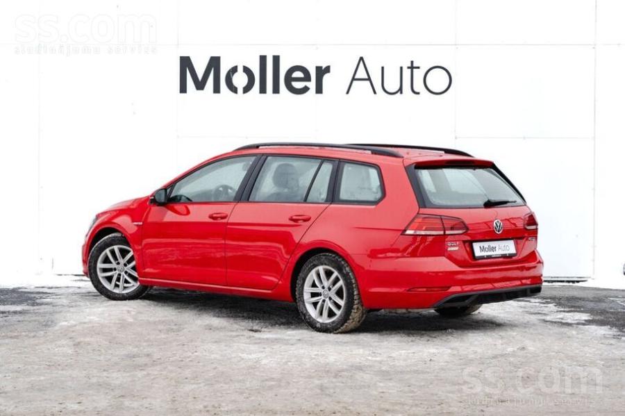 Sarkans Volkswagen Golf 2019 Rīga, ar dzinēja tilpumu 1.50 L un nobraukumu 180 tūkst. km par 8800 €, foto 4 vietnē AUTOMOTO.COM.LV
