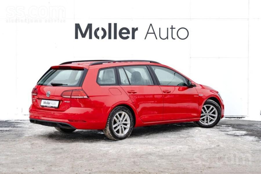 Sarkans Volkswagen Golf 2019 Rīga, ar dzinēja tilpumu 1.50 L un nobraukumu 180 tūkst. km par 8800 €, foto 5 vietnē AUTOMOTO.COM.LV
