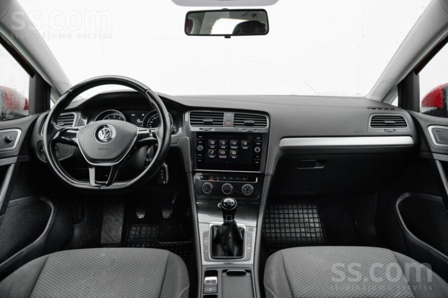 Sarkans Volkswagen Golf 2019 Rīga, ar dzinēja tilpumu 1.50 L un nobraukumu 180 tūkst. km par 8800 €, foto 7 vietnē AUTOMOTO.COM.LV