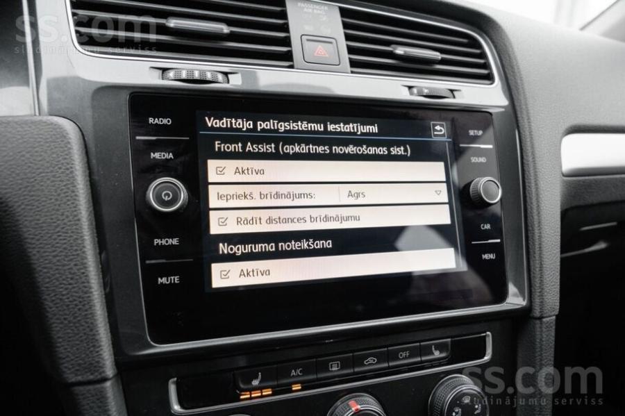 Sarkans Volkswagen Golf 2019 Rīga, ar dzinēja tilpumu 1.50 L un nobraukumu 180 tūkst. km par 8800 €, foto 18 vietnē AUTOMOTO.COM.LV