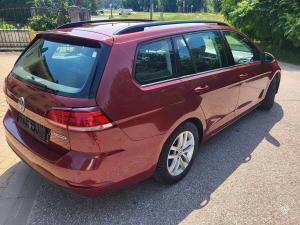 Sarkans Volkswagen Golf 2019 Utena, ar dzinēja tilpumu 1.50 L un nobraukumu 230 tūkst. km par 8800 €, foto 3 vietnē AUTOMOTO.COM.LV