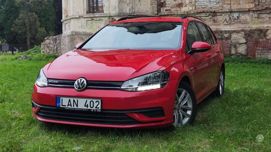 Sarkans Volkswagen Golf 2019 Viļņa, ar dzinēja tilpumu 1.50 L un nobraukumu 139 tūkst. km par 9350 €, foto 6 vietnē AUTOMOTO.COM.LV