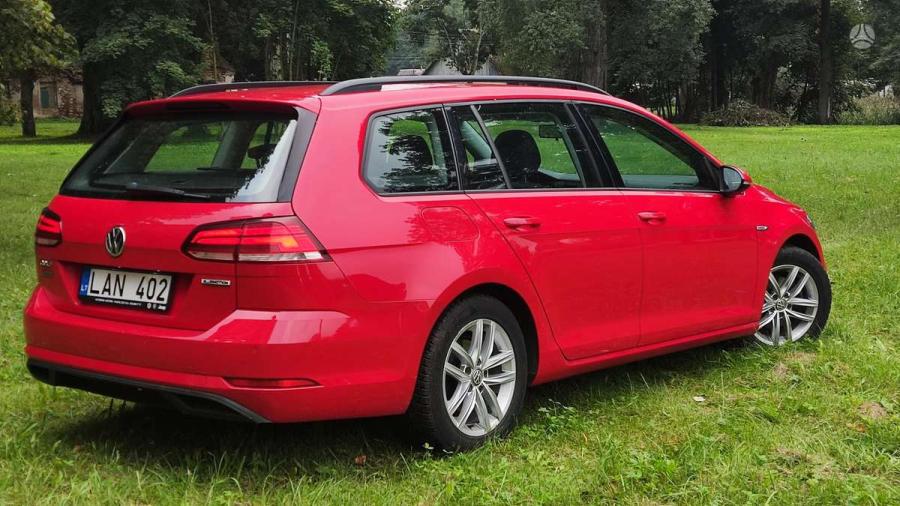 Sarkans Volkswagen Golf 2019 Viļņa, ar dzinēja tilpumu 1.50 L un nobraukumu 139 tūkst. km par 9350 €, foto 7 vietnē AUTOMOTO.COM.LV