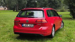 Sarkans Volkswagen Golf 2019 Viļņa, ar dzinēja tilpumu 1.50 L un nobraukumu 139 tūkst. km par 9350 €, foto 8 vietnē AUTOMOTO.COM.LV