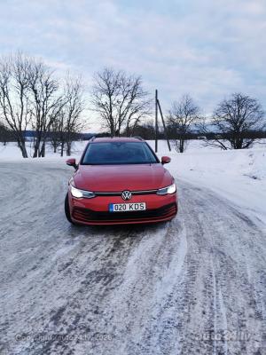 Red Volkswagen Golf 2021 in Parnu, with an engine capacity of 2.00 L and mileage of 139 thousand km for 16800 €, photo 2 on AUTOMOTO.COM.LV
