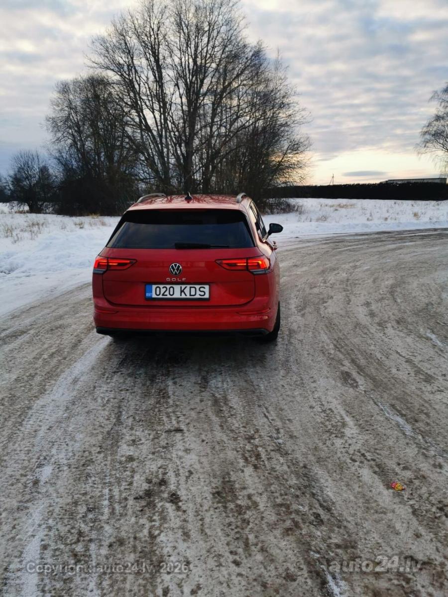 Red Volkswagen Golf 2021 in Parnu, with an engine capacity of 2.00 L and mileage of 139 thousand km for 16800 €, photo 8 on AUTOMOTO.COM.LV