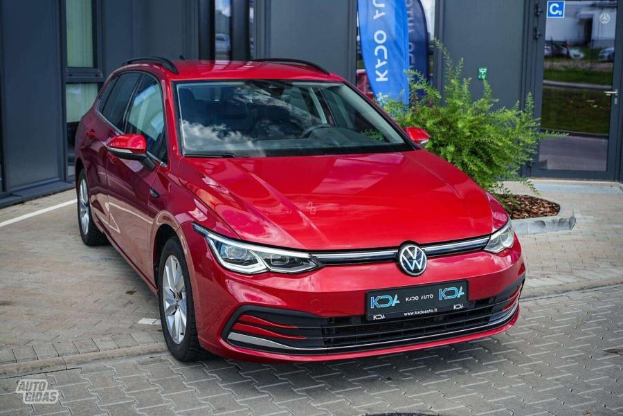 Sarkans Volkswagen Golf 2021 Kauņa, ar dzinēja tilpumu 1.50 L un nobraukumu 49 tūkst. km par 16950 €, foto 3 vietnē AUTOMOTO.COM.LV