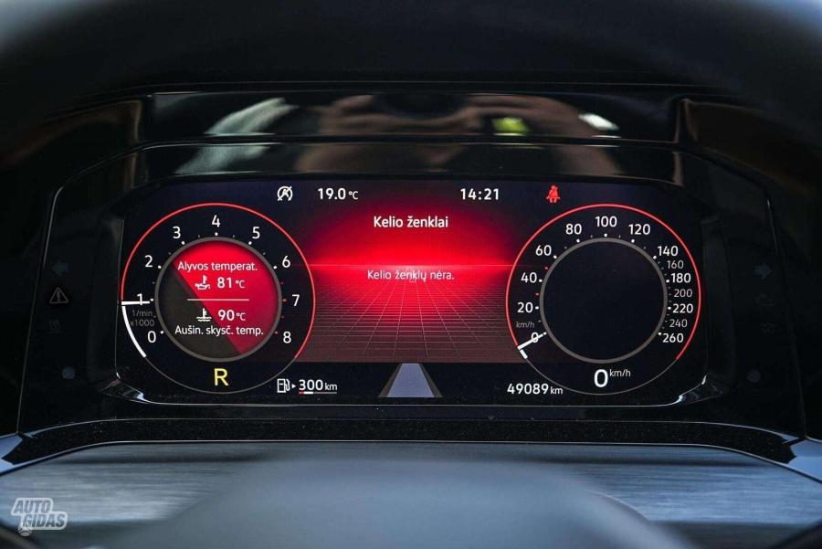 Sarkans Volkswagen Golf 2021 Kauņa, ar dzinēja tilpumu 1.50 L un nobraukumu 49 tūkst. km par 16950 €, foto 27 vietnē AUTOMOTO.COM.LV