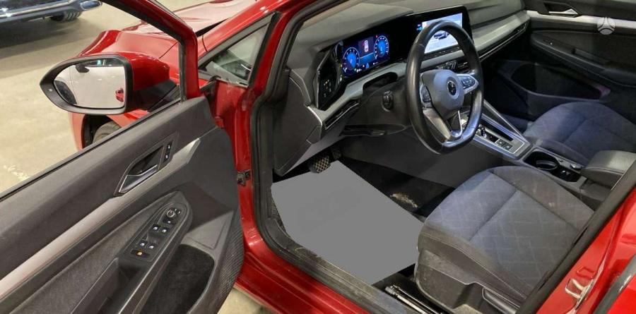 Sarkans Volkswagen Golf 2022 Viļņa, ar dzinēja tilpumu 1.50 L un nobraukumu 163 tūkst. km par 15720 €, foto 8 vietnē AUTOMOTO.COM.LV