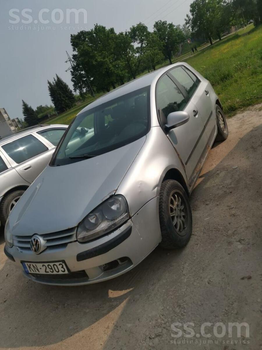 Volkswagen Golf 2006 in Jelgava, with an engine capacity of 1.90 L and mileage of 0 thousand km for 350 €, photo 4 on AUTOMOTO.COM.LV
