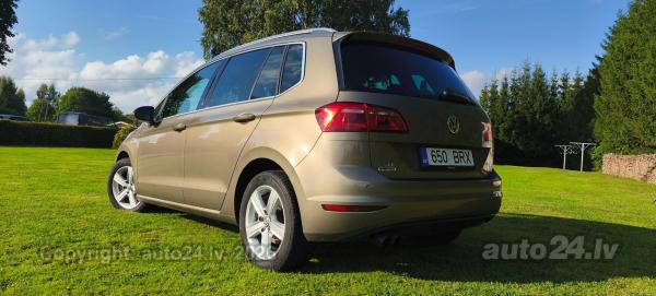 Beige Volkswagen Golf Sportsvan 2016 in Tallinn, with an engine capacity of 1.40 L and mileage of 277 thousand km for 8500 €, photo 6 on AUTOMOTO.COM.LV