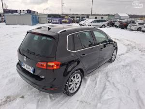 Melns Volkswagen Golf Sportsvan 2014 Kauņa, ar dzinēja tilpumu 1.60 L un nobraukumu 204 tūkst. km par 7599 €, foto  vietnē AUTOMOTO.COM.LV