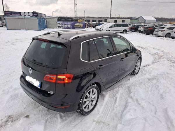 Melns Volkswagen Golf Sportsvan 2014 Kauņa, ar dzinēja tilpumu 1.60 L un nobraukumu 204 tūkst. km par 7450 €, foto 1 vietnē AUTOMOTO.COM.LV