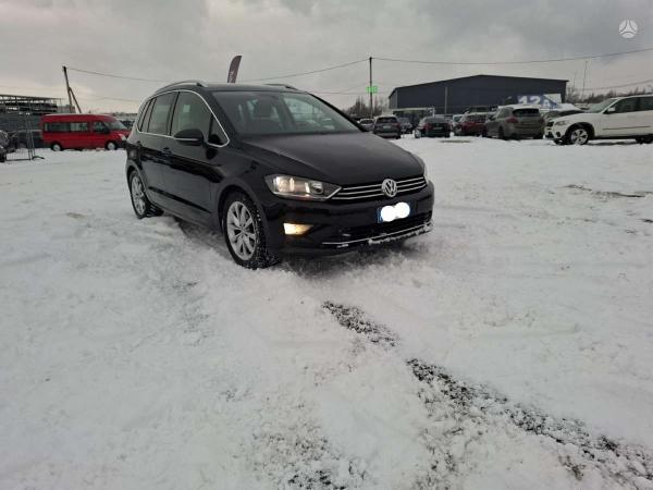 Melns Volkswagen Golf Sportsvan 2014 Kauņa, ar dzinēja tilpumu 1.60 L un nobraukumu 204 tūkst. km par 7450 €, foto 7 vietnē AUTOMOTO.COM.LV