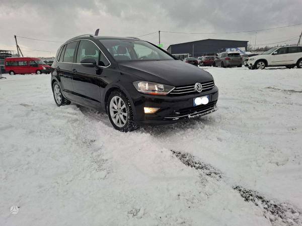 Melns Volkswagen Golf Sportsvan 2014 Kauņa, ar dzinēja tilpumu 1.60 L un nobraukumu 204 tūkst. km par 7450 €, foto 8 vietnē AUTOMOTO.COM.LV