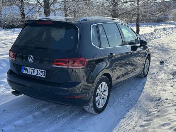 Melns Volkswagen Golf Sportsvan 2014 Kupiškis, ar dzinēja tilpumu 1.40 L un nobraukumu 205 tūkst. km par 8900 €, foto 5 vietnē AUTOMOTO.COM.LV