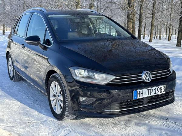 Melns Volkswagen Golf Sportsvan 2014 Kupiškis, ar dzinēja tilpumu 1.40 L un nobraukumu 205 tūkst. km par 8900 €, foto 7 vietnē AUTOMOTO.COM.LV