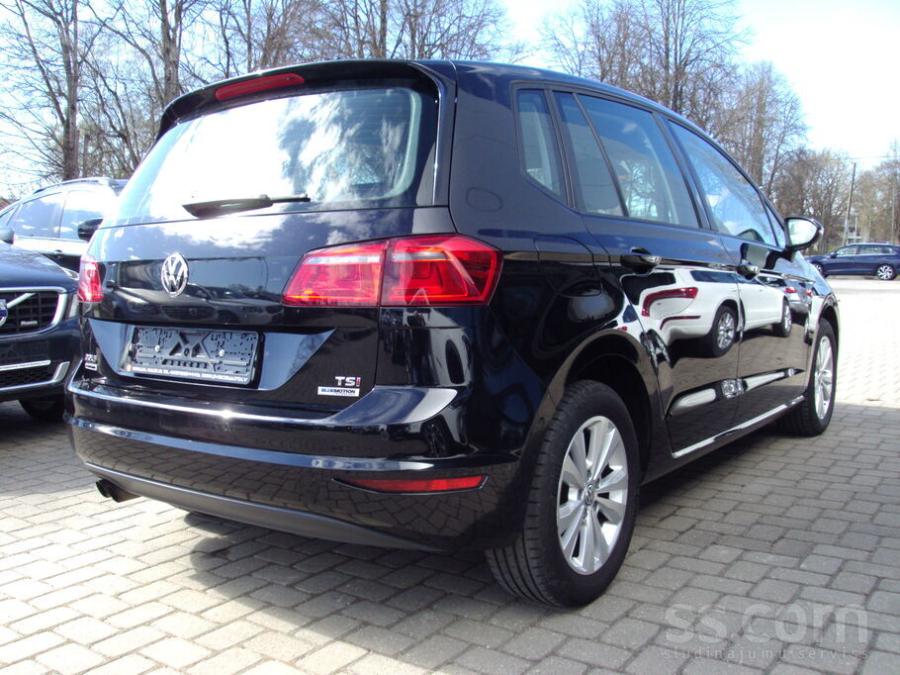 Melns Volkswagen Golf Sportsvan 2014 Rīga, ar dzinēja tilpumu 1.40 L un nobraukumu 116 tūkst. km par 10500 €, foto 4 vietnē AUTOMOTO.COM.LV