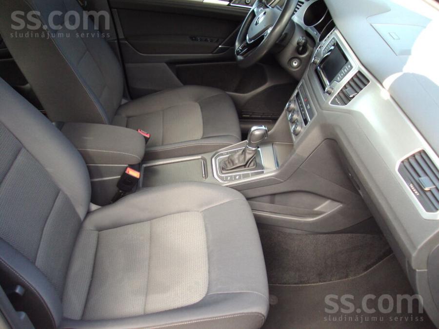 Melns Volkswagen Golf Sportsvan 2014 Rīga, ar dzinēja tilpumu 1.40 L un nobraukumu 116 tūkst. km par 10500 €, foto 8 vietnē AUTOMOTO.COM.LV
