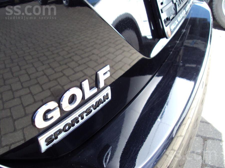 Melns Volkswagen Golf Sportsvan 2014 Rīga, ar dzinēja tilpumu 1.40 L un nobraukumu 116 tūkst. km par 10500 €, foto 17 vietnē AUTOMOTO.COM.LV