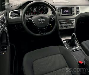 Melns Volkswagen Golf Sportsvan 2014 Jelgava, ar dzinēja tilpumu 1.60 L un nobraukumu 313 tūkst. km par 5396 €, foto 9 vietnē AUTOMOTO.COM.LV