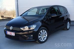 Melns Volkswagen Golf Sportsvan 2014 Tukums, ar dzinēja tilpumu 1.60 L un nobraukumu 258 tūkst. km par 5450 €, foto  vietnē AUTOMOTO.COM.LV