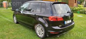 Black Volkswagen Golf Sportsvan 2015 in Riga, with an engine capacity of 1.60 L and mileage of 235 thousand km for 8400 €, photo 2 on AUTOMOTO.COM.LV