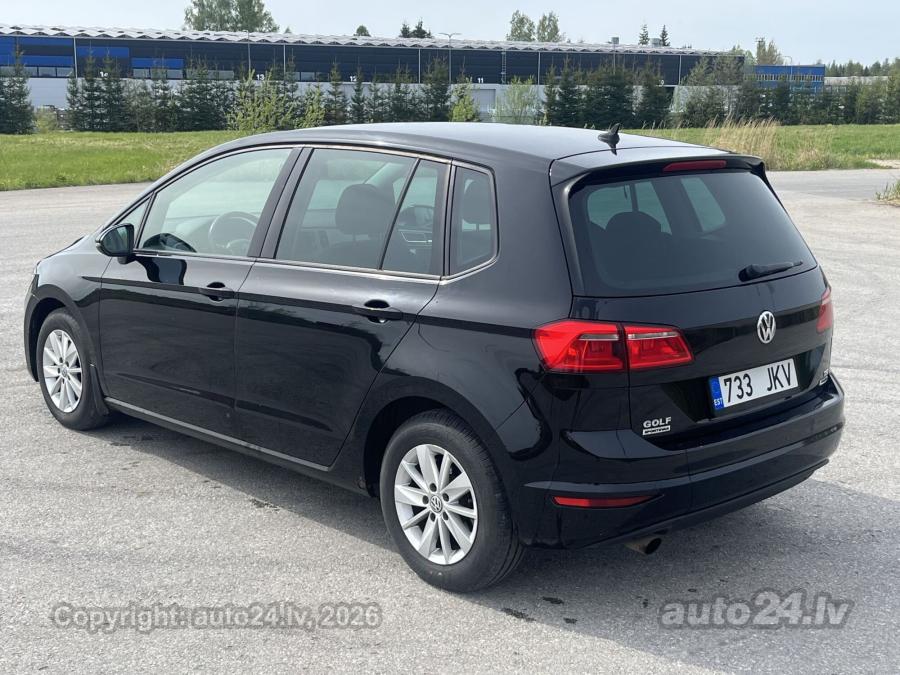 Melns Volkswagen Golf Sportsvan 2015 Tartu, ar dzinēja tilpumu 1.20 L un nobraukumu 269 tūkst. km par 4800 €, foto 4 vietnē AUTOMOTO.COM.LV