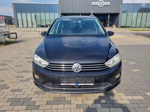 Black Volkswagen Golf Sportsvan 2015 in Siauliai, with an engine capacity of 1.97 L and mileage of 259 thousand km for 7900 €, photo 3 on AUTOMOTO.COM.LV