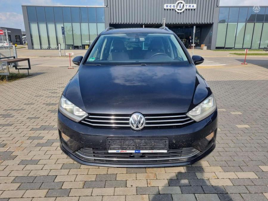 Melns Volkswagen Golf Sportsvan 2015 Šauļi, ar dzinēja tilpumu 1.97 L un nobraukumu 259 tūkst. km par 7900 €, foto 3 vietnē AUTOMOTO.COM.LV