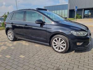 Melns Volkswagen Golf Sportsvan 2015 Šauļi, ar dzinēja tilpumu 1.97 L un nobraukumu 259 tūkst. km par 7900 €, foto 6 vietnē AUTOMOTO.COM.LV