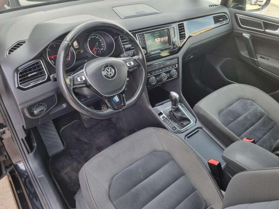 Melns Volkswagen Golf Sportsvan 2015 Šauļi, ar dzinēja tilpumu 1.97 L un nobraukumu 259 tūkst. km par 7900 €, foto 18 vietnē AUTOMOTO.COM.LV
