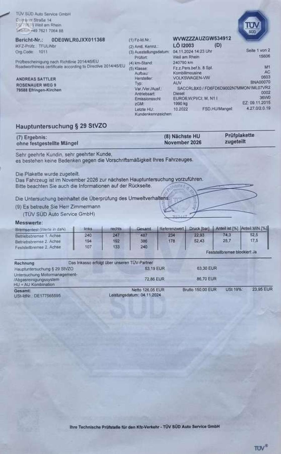 Melns Volkswagen Golf Sportsvan 2015 Šauļi, ar dzinēja tilpumu 1.97 L un nobraukumu 259 tūkst. km par 7900 €, foto 34 vietnē AUTOMOTO.COM.LV
