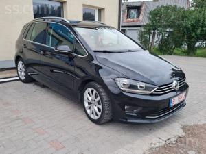 Melns Volkswagen Golf Sportsvan 2017 Kuldīga, ar dzinēja tilpumu 1.20 L un nobraukumu 212 tūkst. km par 9300 €, foto 2 vietnē AUTOMOTO.COM.LV