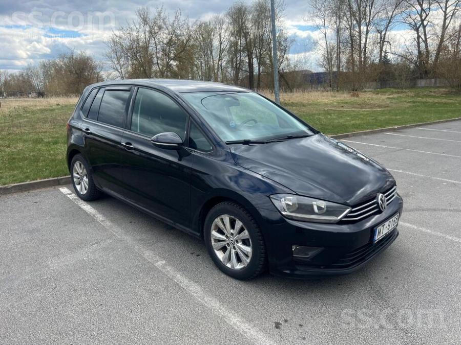 Melns Volkswagen Golf Sportsvan 2018 Rīga, ar dzinēja tilpumu 1.60 L un nobraukumu 275 tūkst. km par 7500 €, foto 4 vietnē AUTOMOTO.COM.LV
