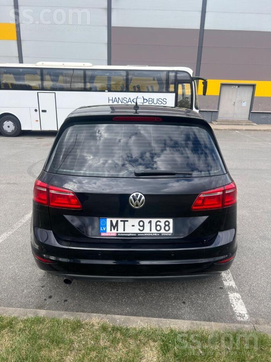 Melns Volkswagen Golf Sportsvan 2018 Rīga, ar dzinēja tilpumu 1.60 L un nobraukumu 275 tūkst. km par 7500 €, foto 7 vietnē AUTOMOTO.COM.LV