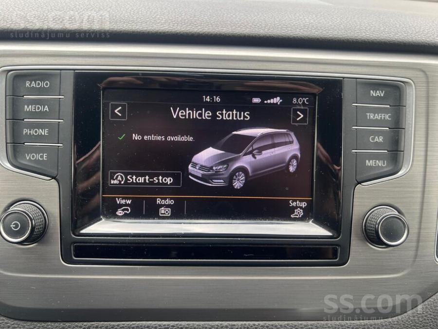 Melns Volkswagen Golf Sportsvan 2018 Rīga, ar dzinēja tilpumu 1.60 L un nobraukumu 275 tūkst. km par 7500 €, foto 21 vietnē AUTOMOTO.COM.LV