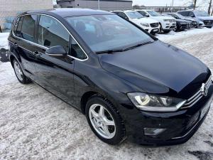 Black Volkswagen Golf Sportsvan 2014 in Kaunas, with an engine capacity of 1.97 L and mileage of 249 thousand km for 7250 €, photo 2 on AUTOMOTO.COM.LV