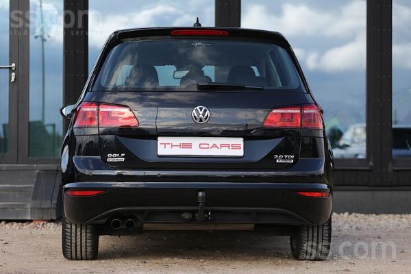Melns Volkswagen Golf Sportsvan 2014 Tukums, ar dzinēja tilpumu 2.00 L un nobraukumu 233 tūkst. km par 9490 €, foto 3 vietnē AUTOMOTO.COM.LV