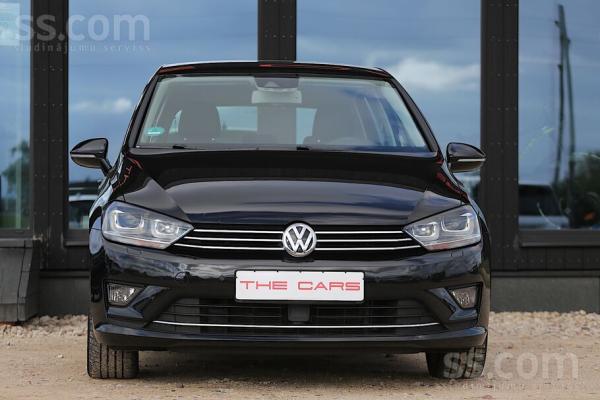 Melns Volkswagen Golf Sportsvan 2014 Tukums, ar dzinēja tilpumu 2.00 L un nobraukumu 233 tūkst. km par 9490 €, foto 6 vietnē AUTOMOTO.COM.LV